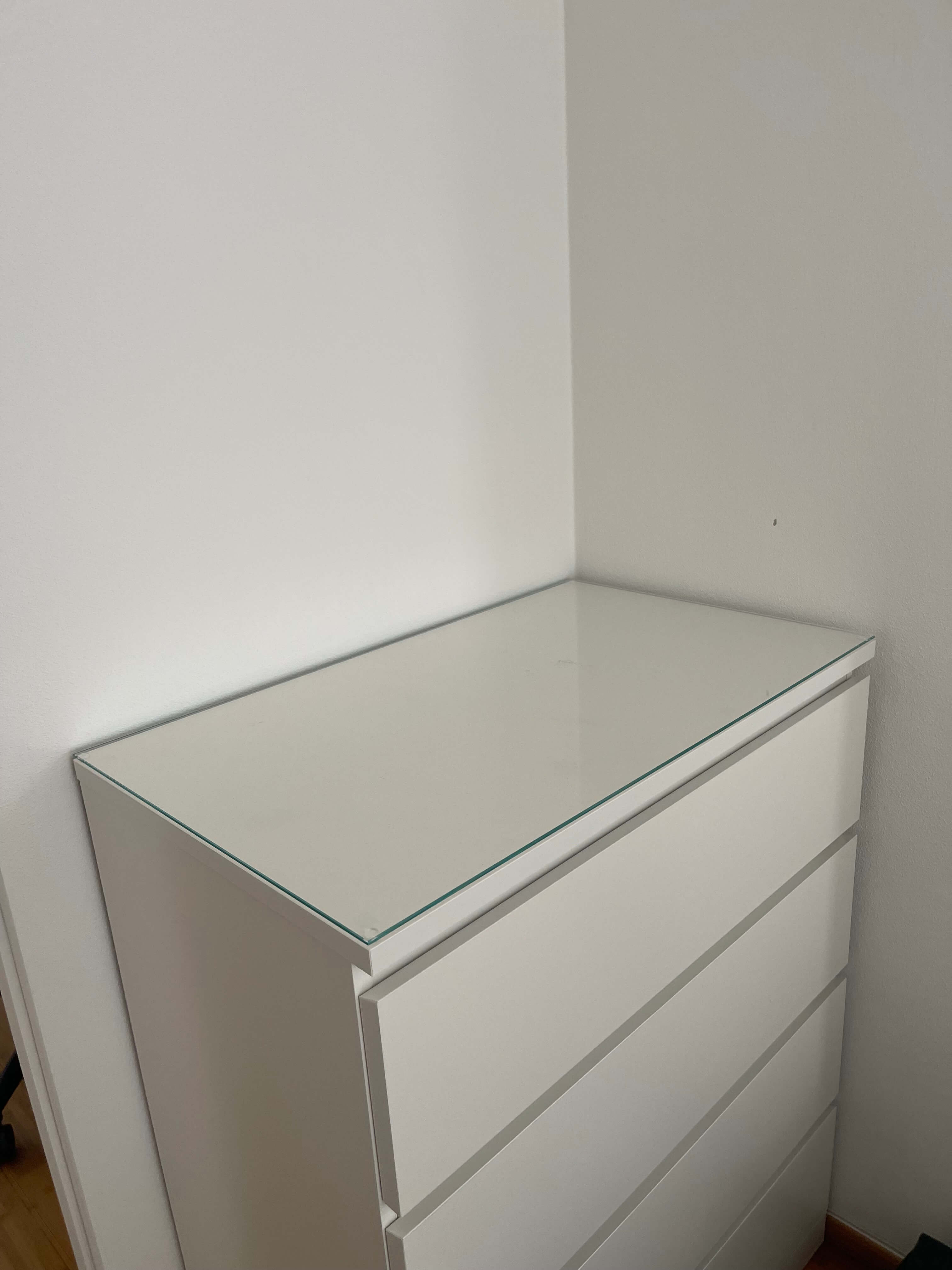 Verwunderlich Ikea Malm Glasplatte Fotos